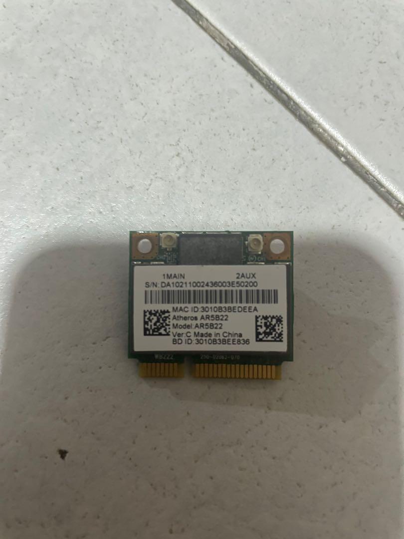 Anatel Wifi and Bluetooth card, Computers & Tech, Parts & Accessories ...