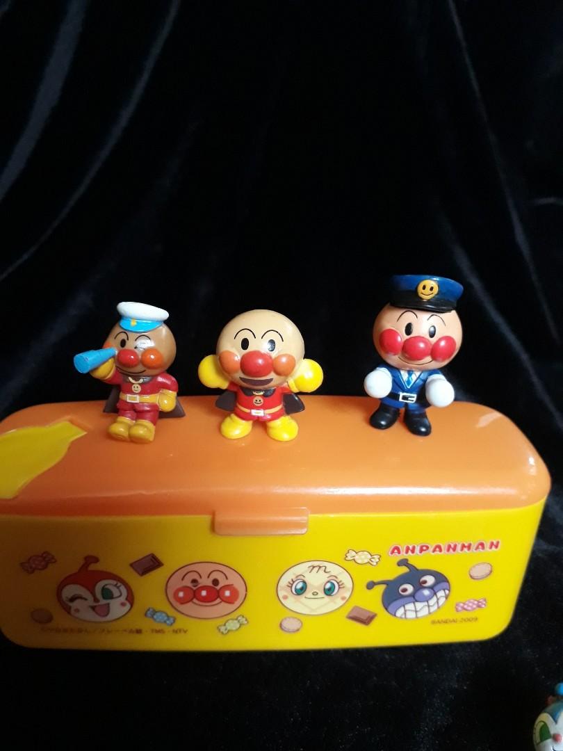 Anpanman Container with Miniature Characters, Hobbies & Toys ...