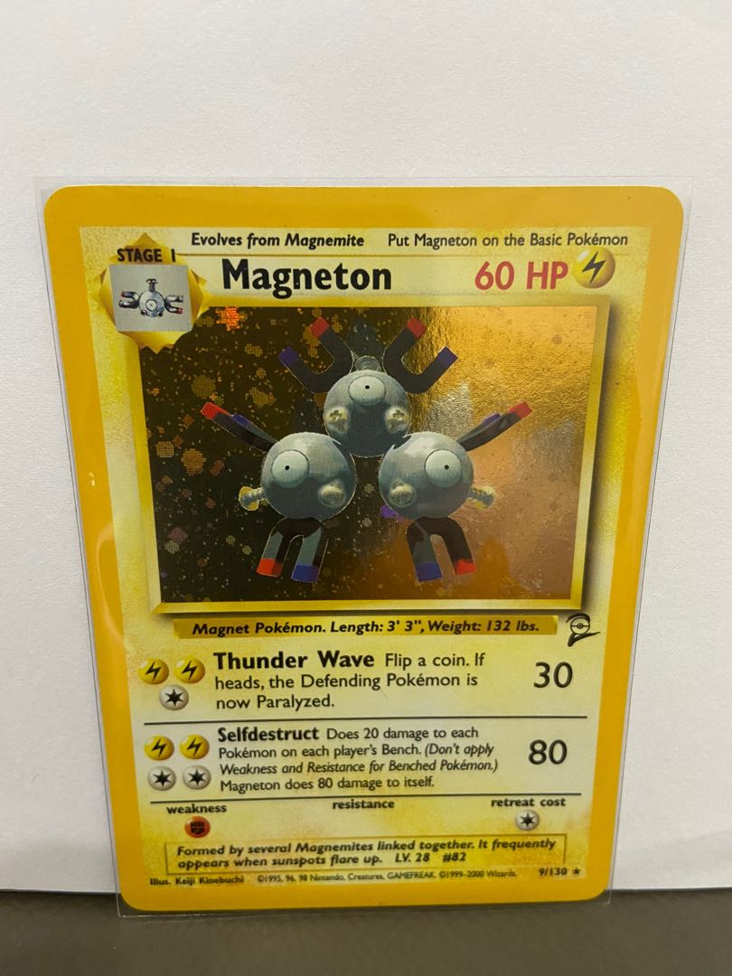 Base Set 2 Magneton, Hobbies & Toys, Toys & Games on Carousell