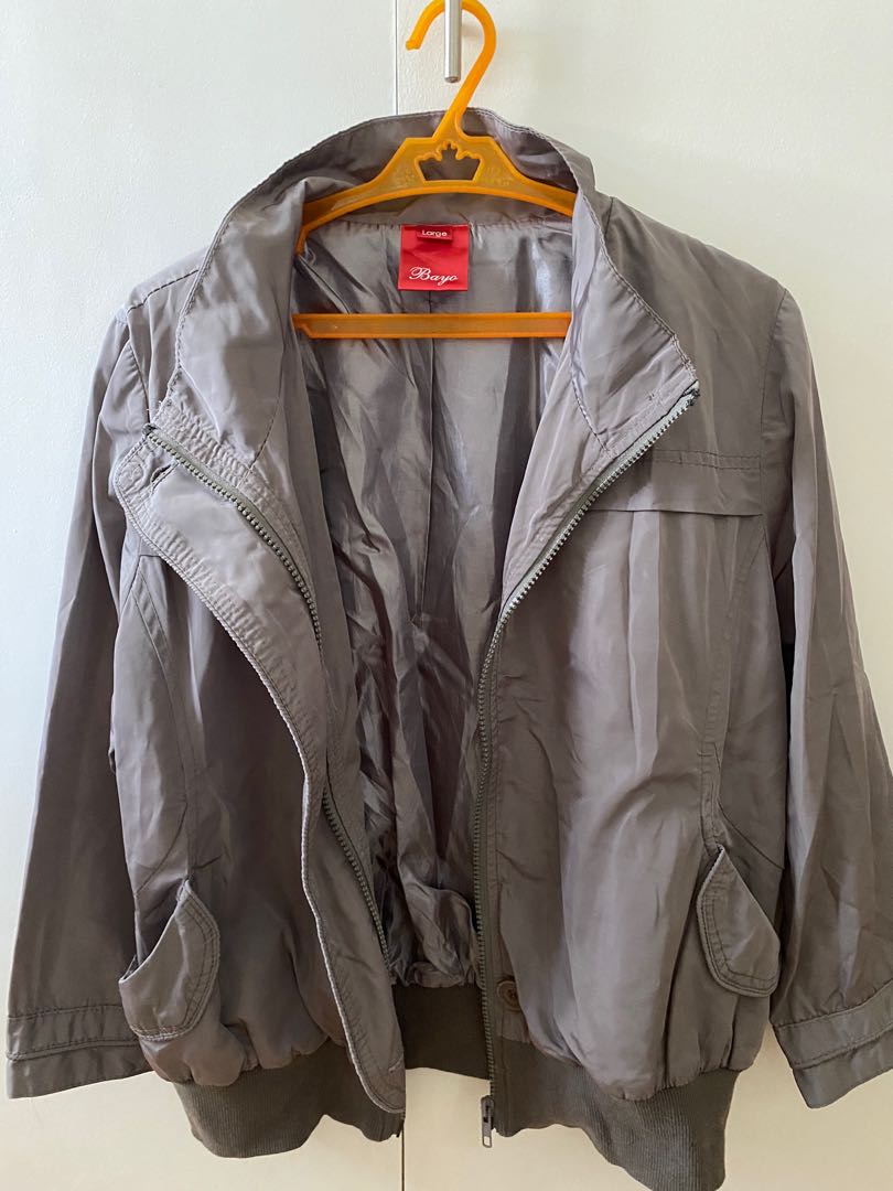 Bayo Gray Jacket, Women's Fashion, Coats, Jackets and Outerwear on ...