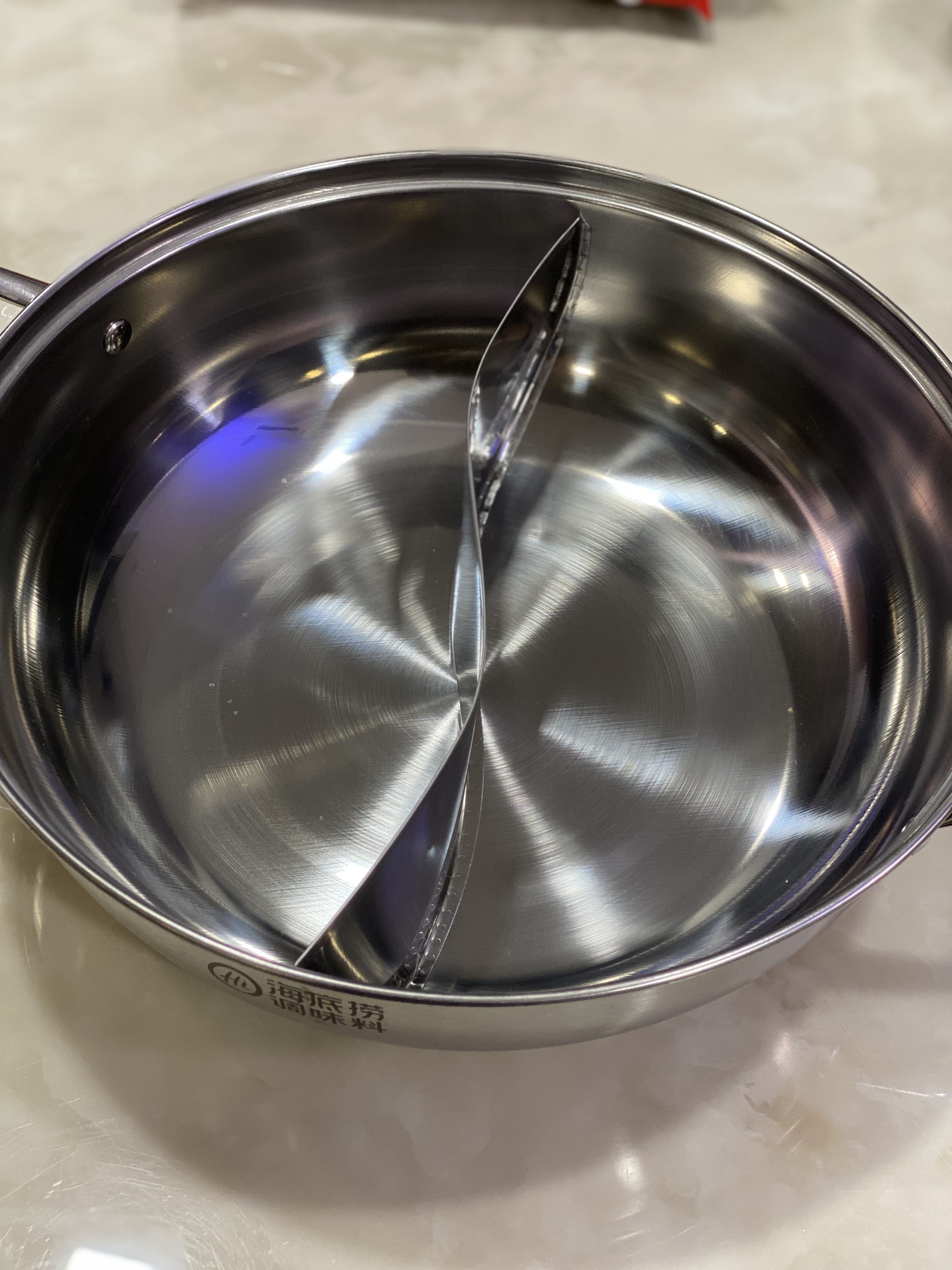 BN Stainless Steel Yuan Yang Hot Pot, Furniture & Home Living ...