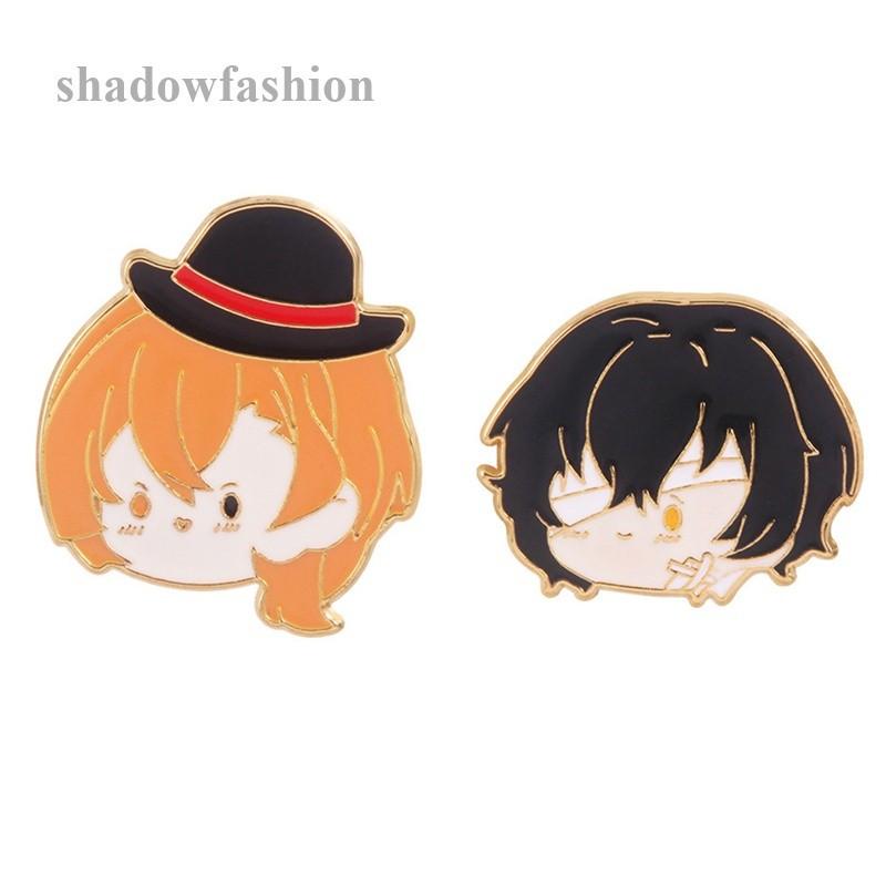 Bungo Stray Dogs bsd Chuuya Dazai enamel pin, Hobbies & Toys ...