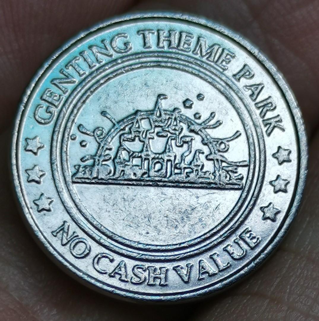 C218 - Genting Highland Theme Park Token Abt. 21mm, Hobbies & Toys ...