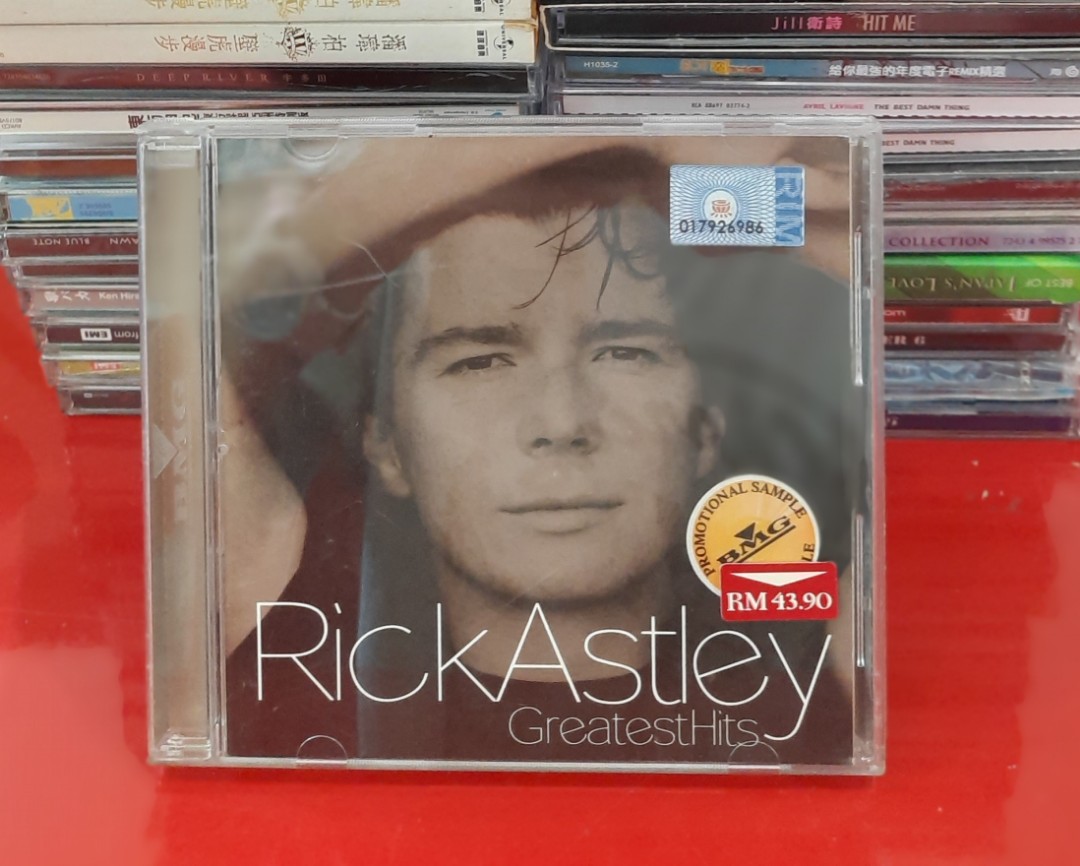 (CD) Rick Astley Greatest Hits, Hobbies & Toys, Music & Media, CDs ...
