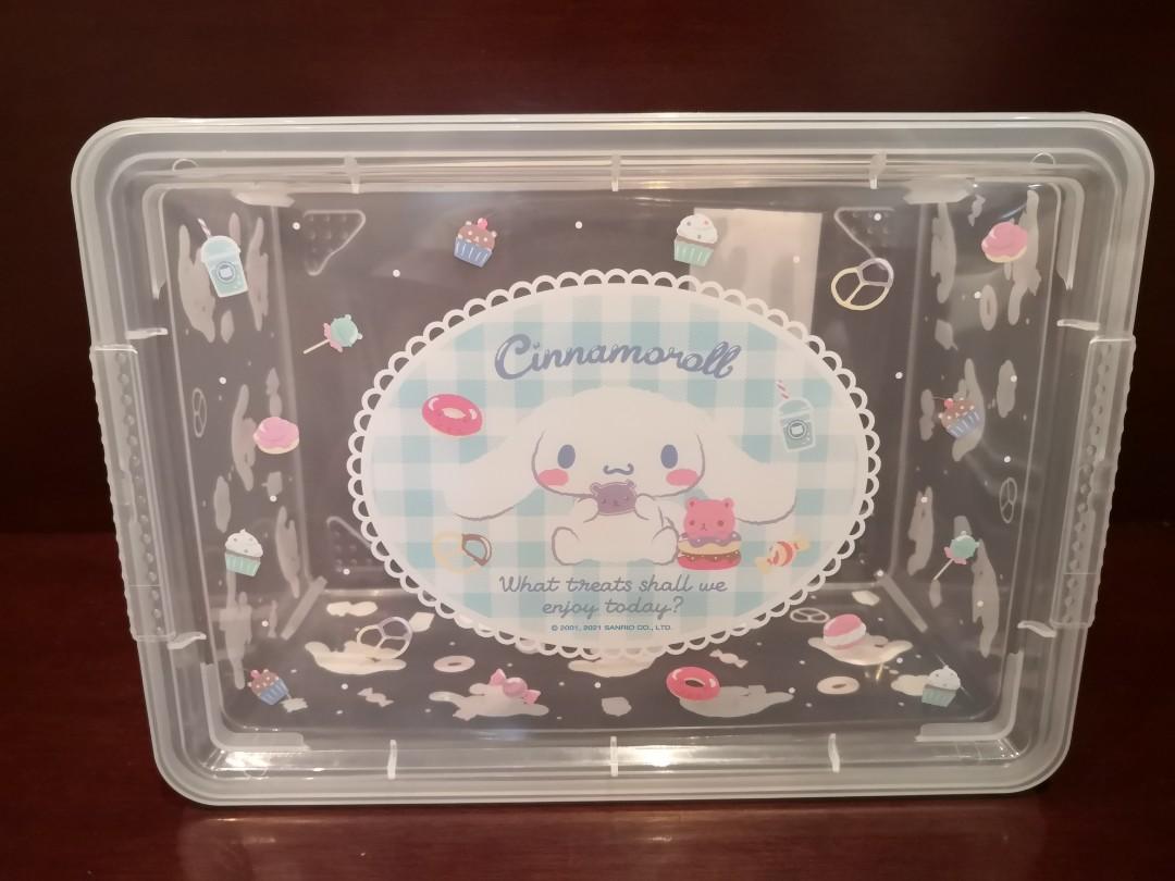 Cinnamoroll storage box 10x25x18cm (Sanrio Original), Furniture & Home ...