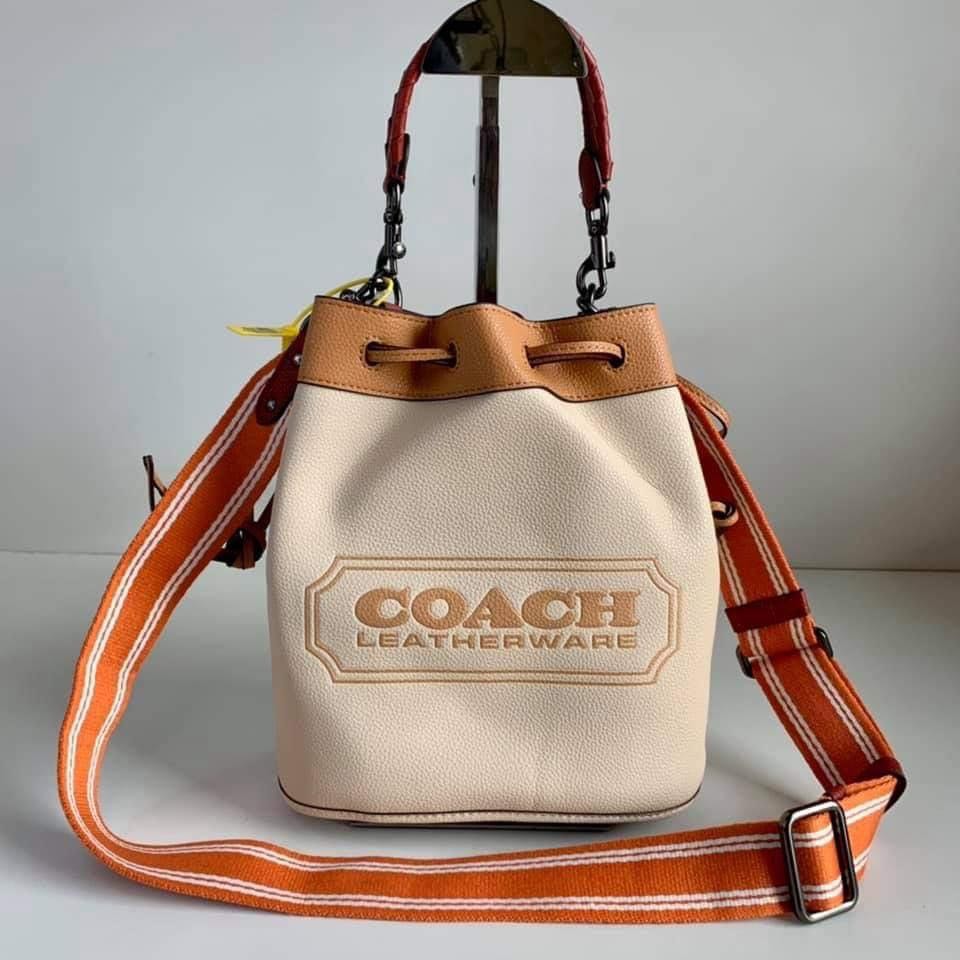 COACH DRAWSTRING BUCKET BAG, Women's Fashion, Bags & Wallets, Cross ...