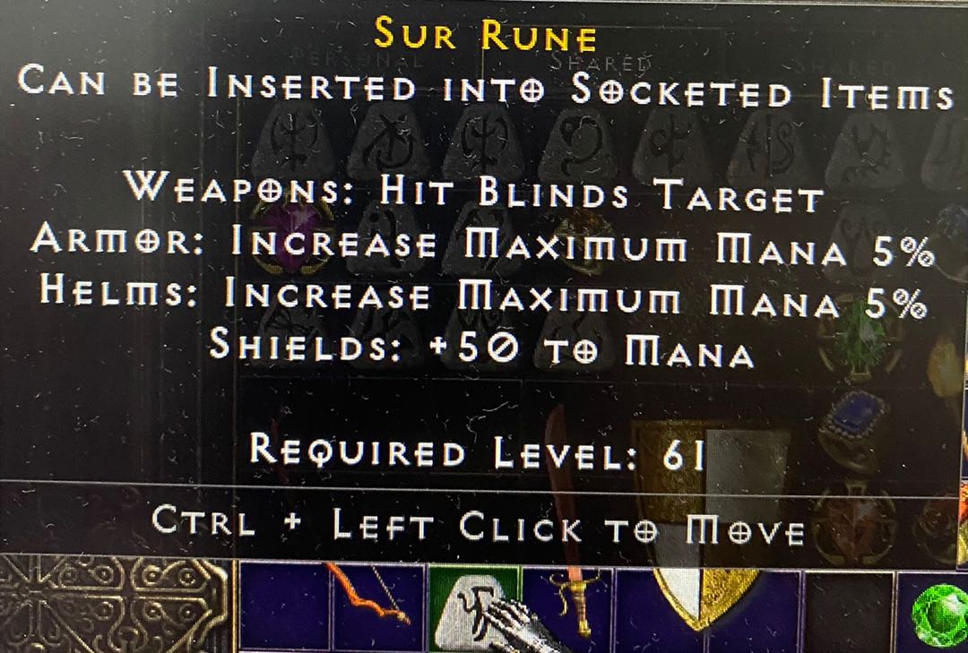 D2R PC - Sur Rune, Video Gaming, Gaming Accessories, In-Game Products on Carousell