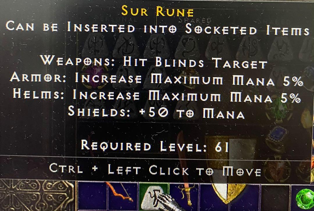 D2R PC - Sur Rune, Video Gaming, Gaming Accessories, In-Game Products ...