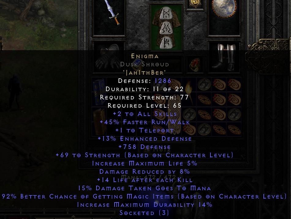 Diablo 2 Resurrected (D2R) - Enigma, Video Gaming, Video Games, Others ...