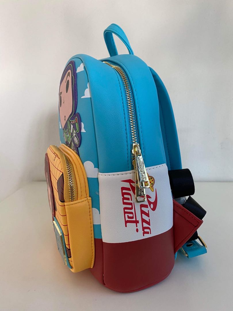 Disney pixar mini Backpack toy story Buzz lightyear Woody Bag, Women's ...