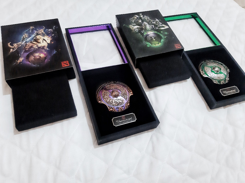 Dota 2 Aegis Of Champions 2019 And 2018 Hobbies And Toys Memorabilia