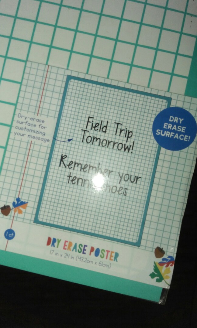 Dry erase poster, Hobbies & Toys, Stationary & Craft, Stationery ...