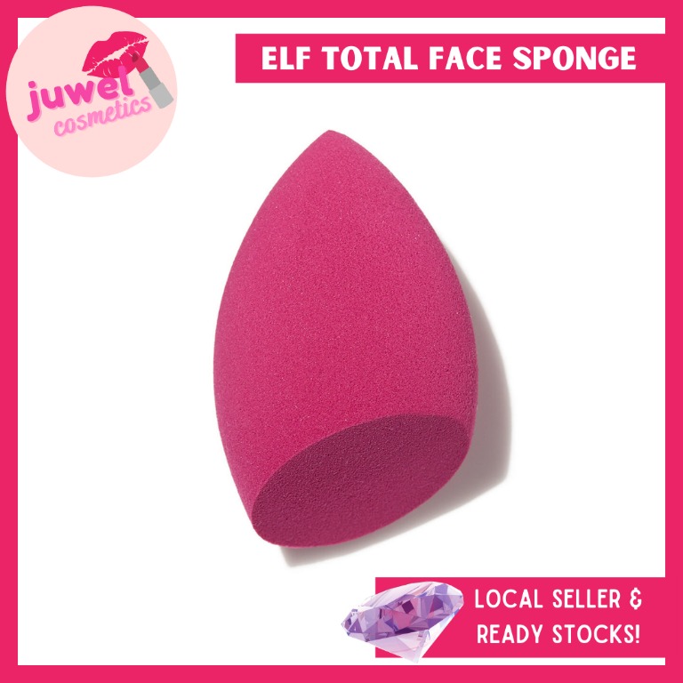 ELF Total Face Sponge, Beauty & Personal Care, Face, Makeup on Carousell