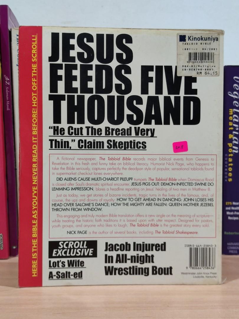 (ENG) The Tabloid Bible, Hobbies & Toys, Books & Magazines, Children's ...