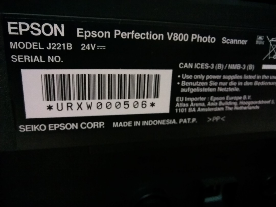 Epson prrfectio V800 scanner, Computers & Tech, Printers, Scanners ...