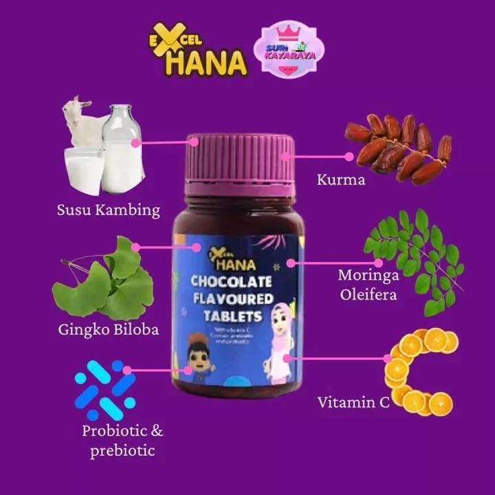 Excel hana, Health & Nutrition, Health Supplements, Vitamins ...