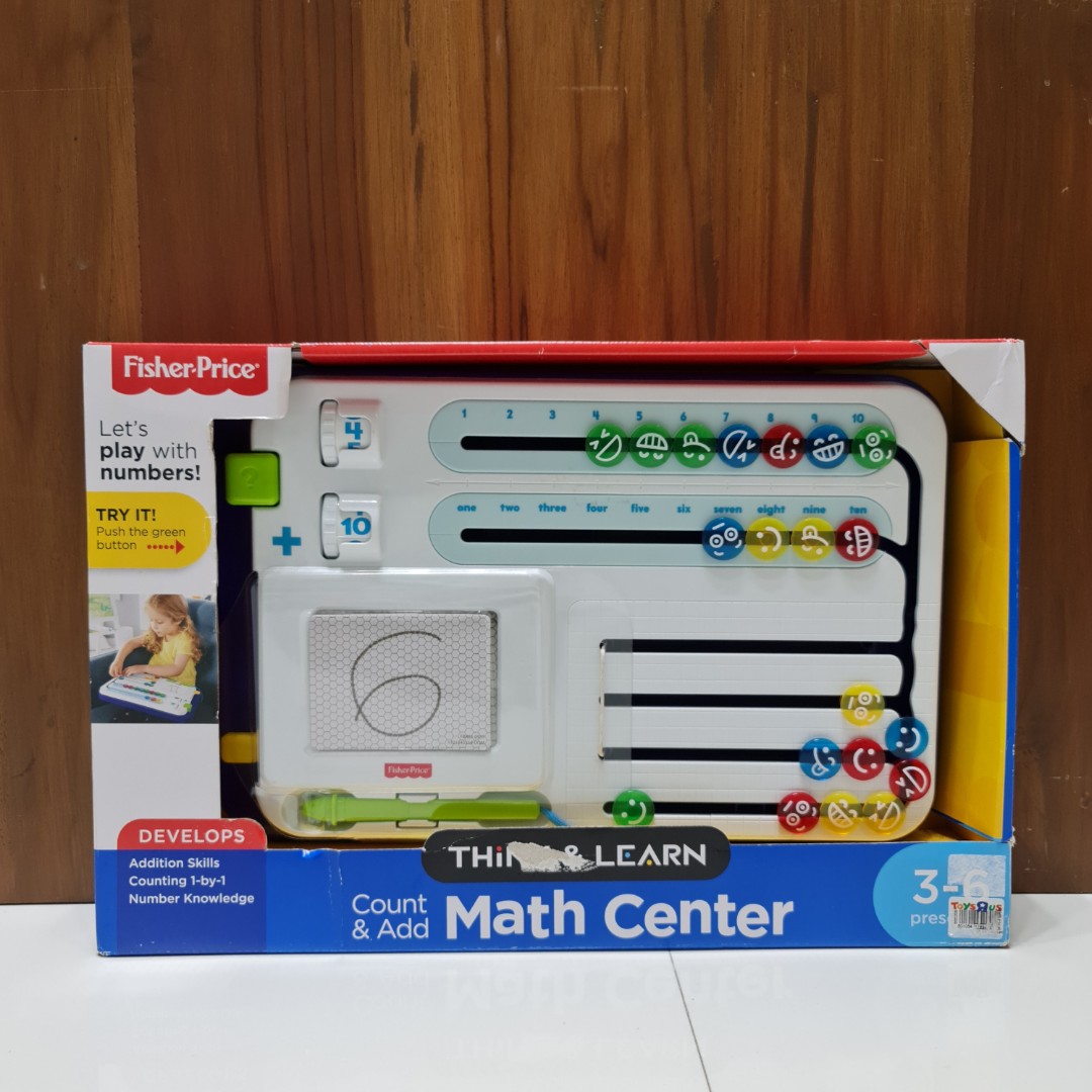 Fisher Price Math Challenge, Hobbies & Toys, Toys & Games on Carousell