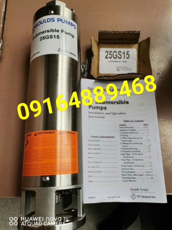 FRANKLIN SUB.MOTOR, Commercial & Industrial, Industrial Equipment on ...