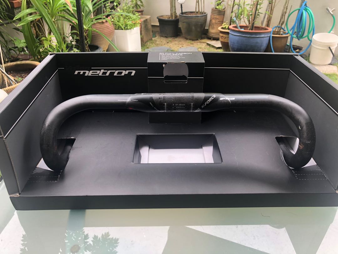 FSA K-Force / K Force Compact Carbon Handlebar, Sports Equipment ...