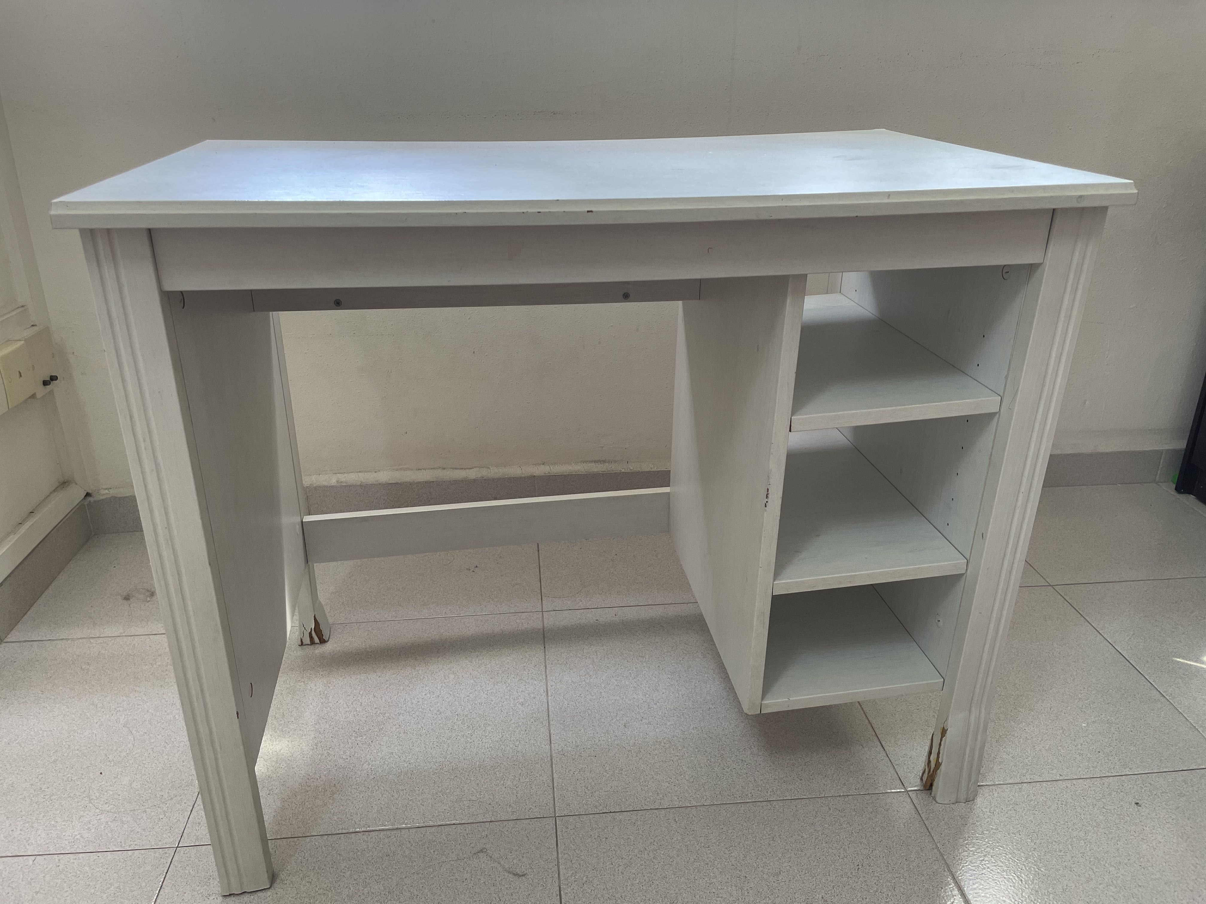 Giving away IKEA study table with damaged legs, Furniture & Home Living ...