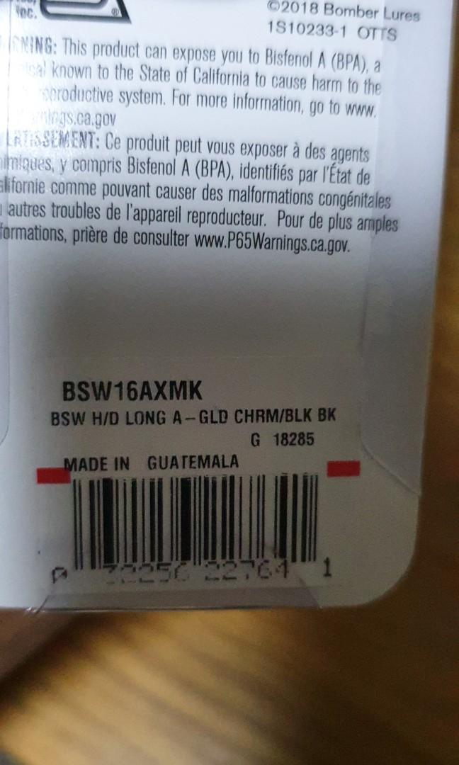 Gold Bomber 16A, Sports Equipment, Fishing on Carousell