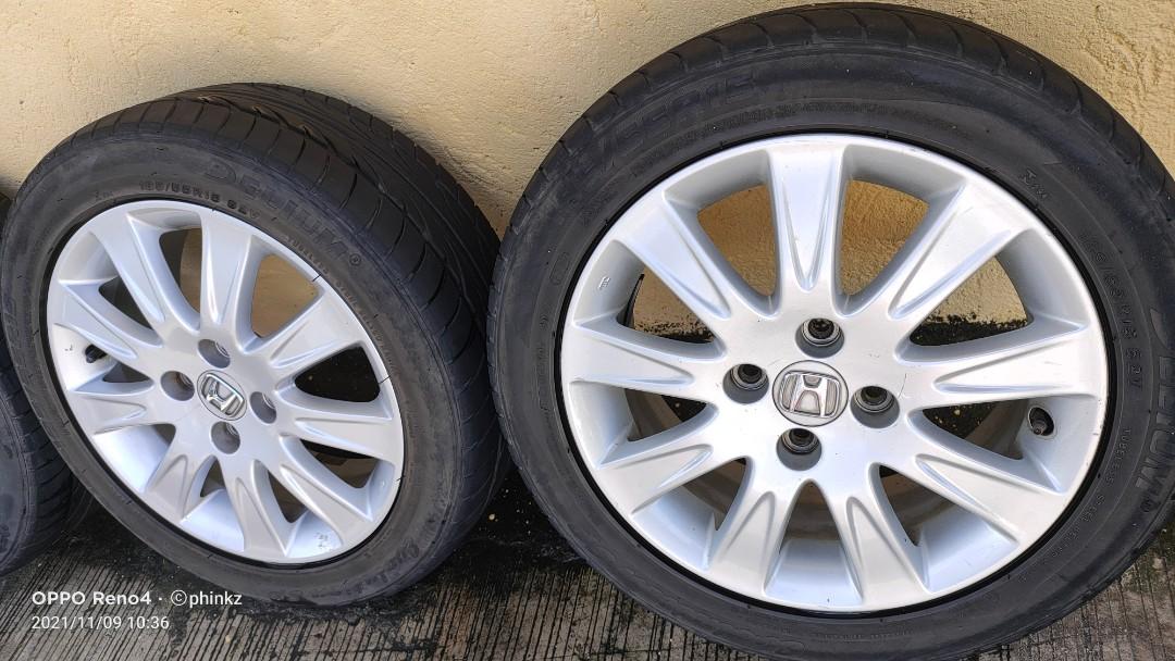 Honda Jazz GD Mags &Tires, Car Parts & Accessories, Mags and Tires on ...