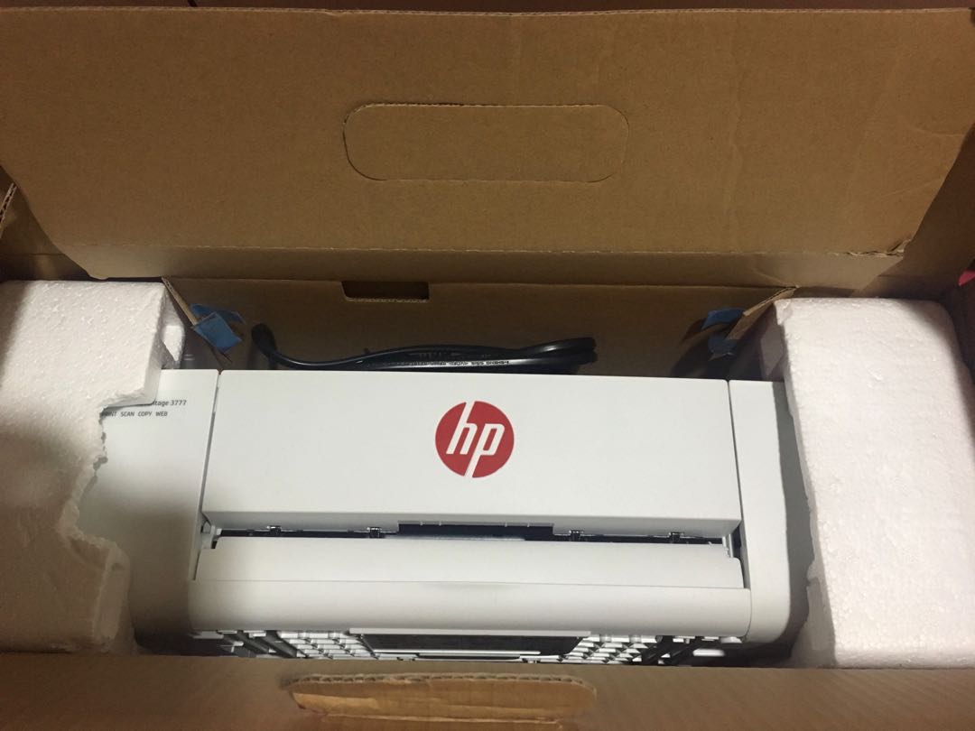 HP deskjet advantage 3777 all-in-one wireless printer, Computers & Tech ...