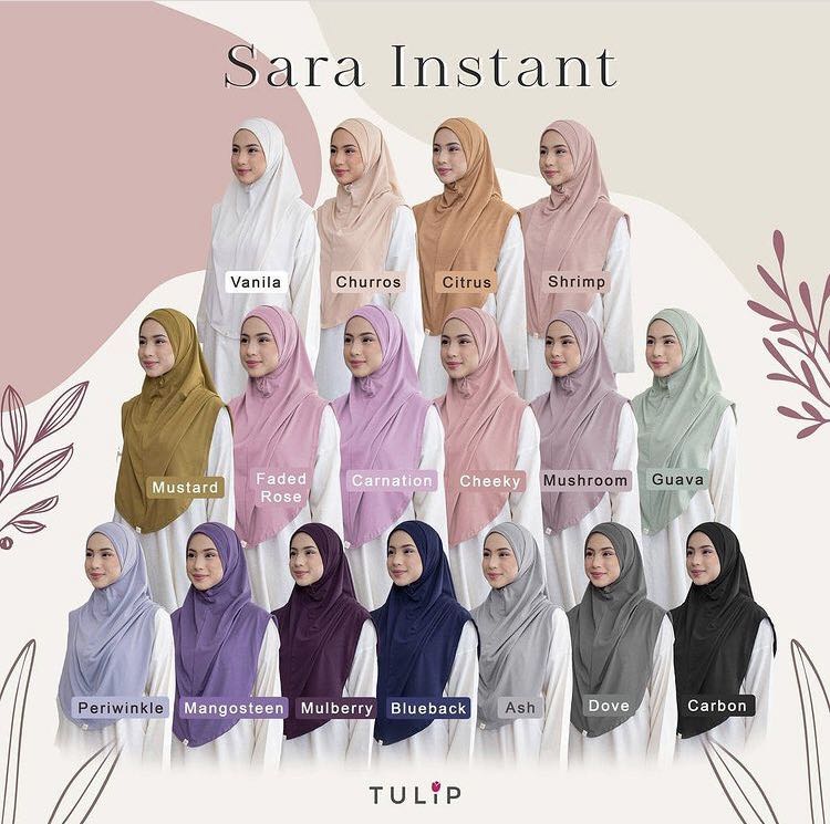 Instant Shawl Tulip Hijab, Women's Fashion, Muslimah Fashion, Hijabs on ...