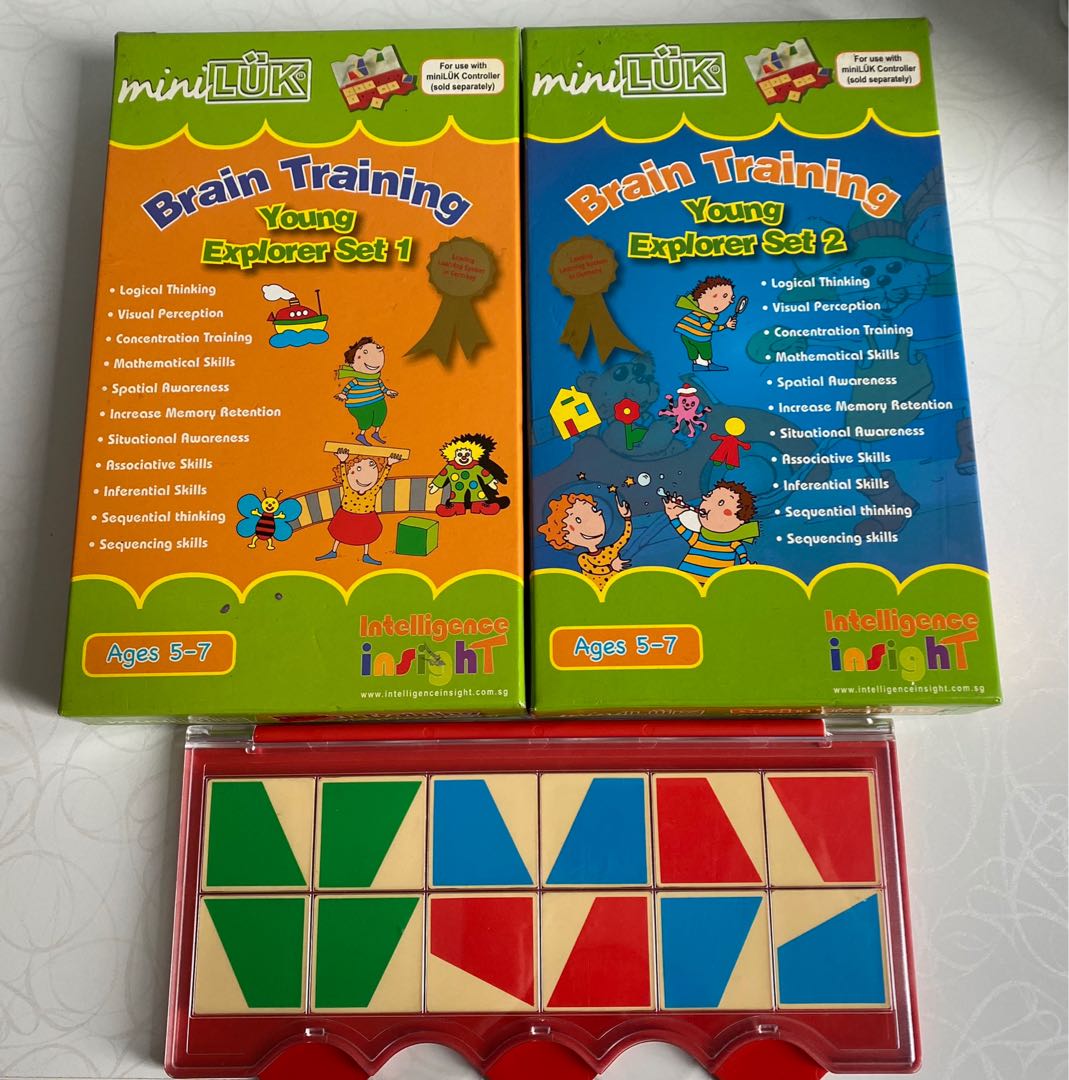 IQ brain training sets for children (with controller) - Miniluk ...