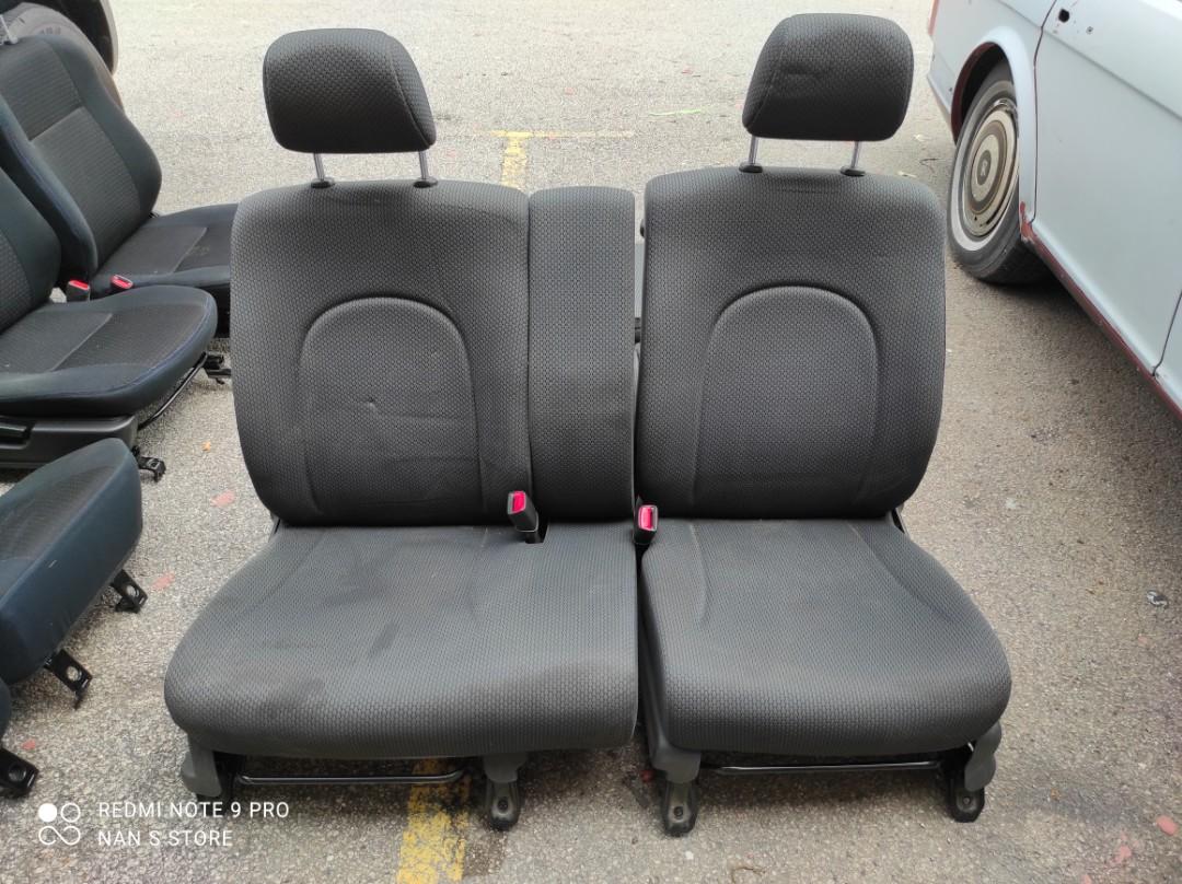 JDM seat Passo 08 hitam sambung myvi, Auto Accessories on Carousell