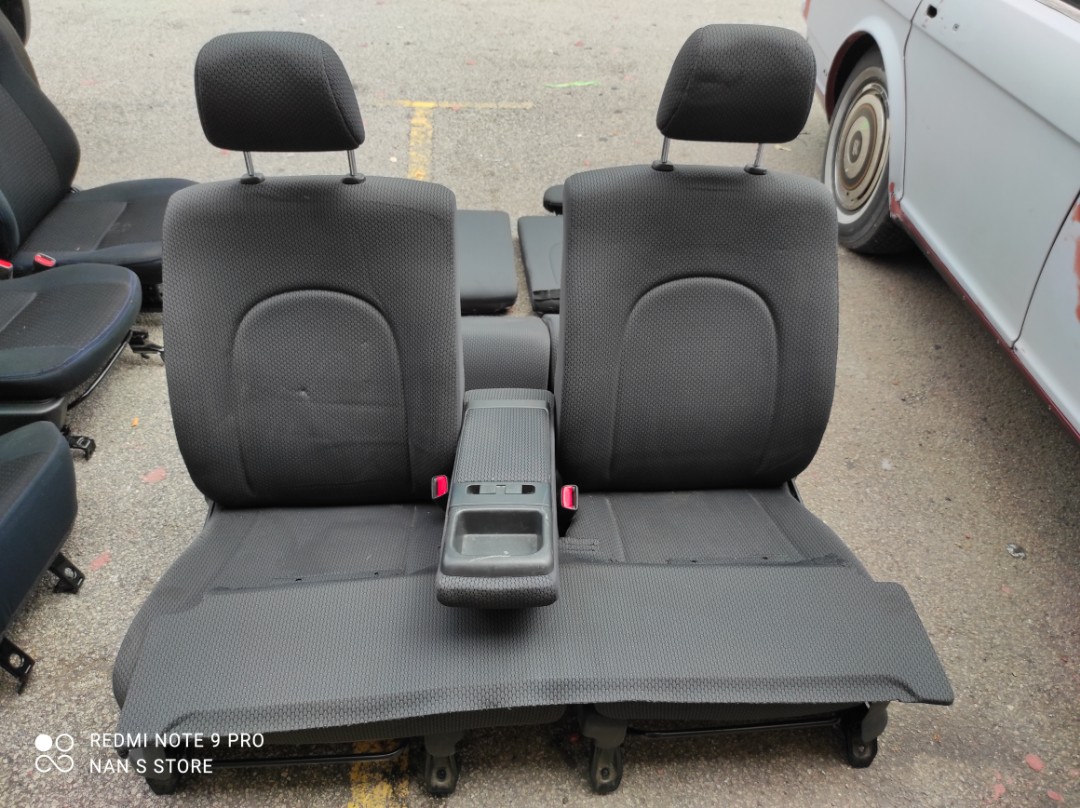 JDM seat Passo 08 hitam sambung myvi, Auto Accessories on Carousell