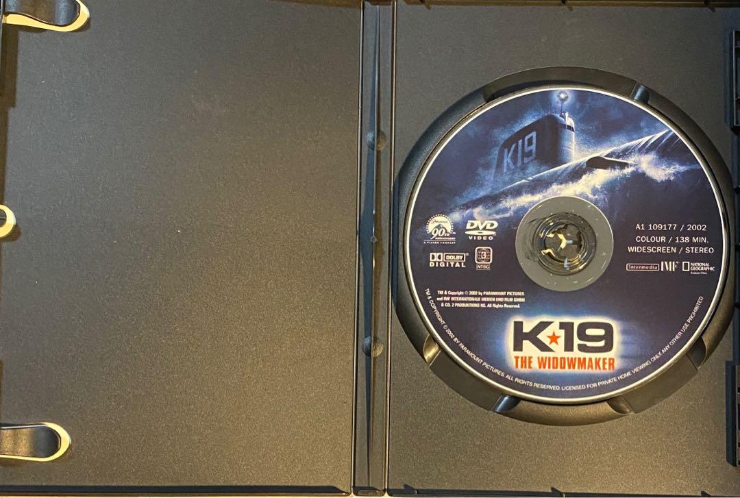 K*19 The Widowmaker (DVD) - Harrison Ford, Liam Neeson, Hobbies & Toys ...
