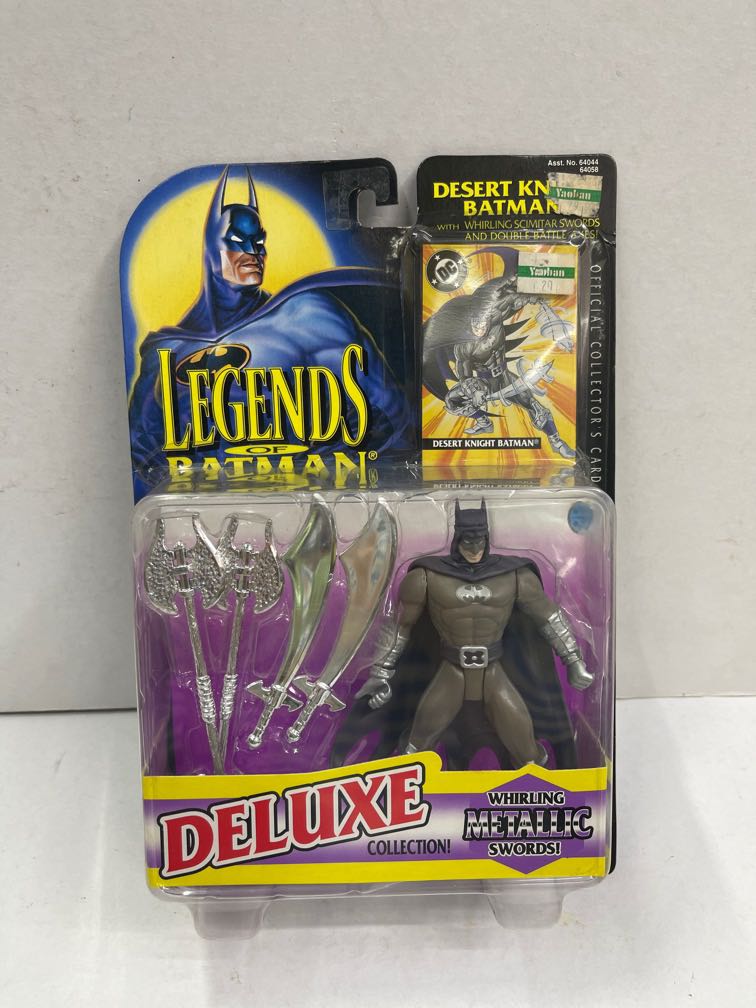 Legends of batman Kenner action figure desert knight batman deluxe ...