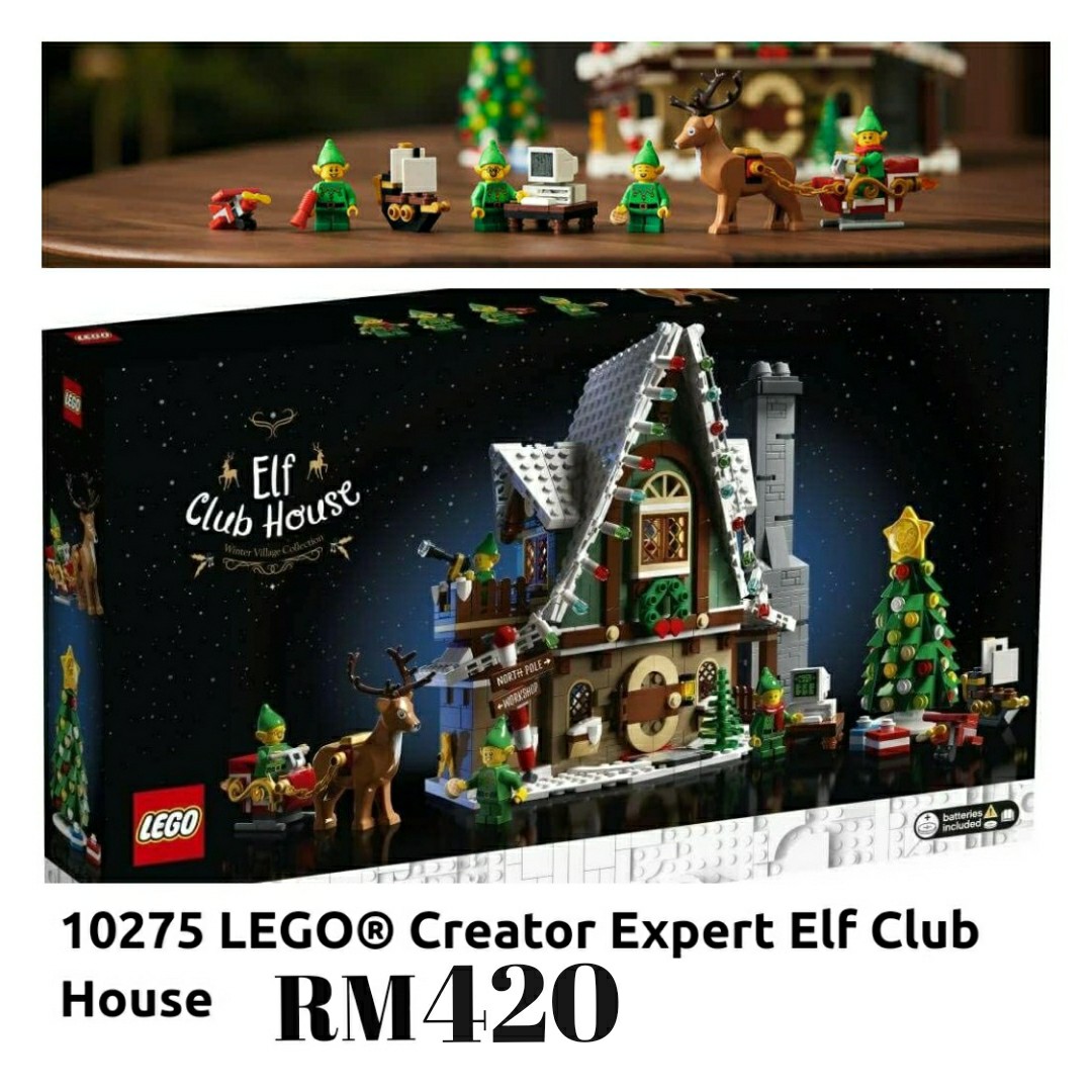Lego Elf Club House 10275, Hobbies & Toys, Toys & Games on Carousell