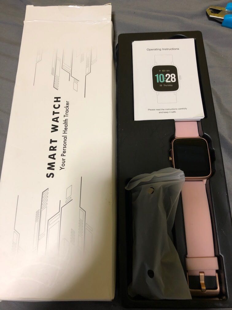 LIFEBEE Smart Watch Pink Mobile Phones Gadgets Wearables Smart