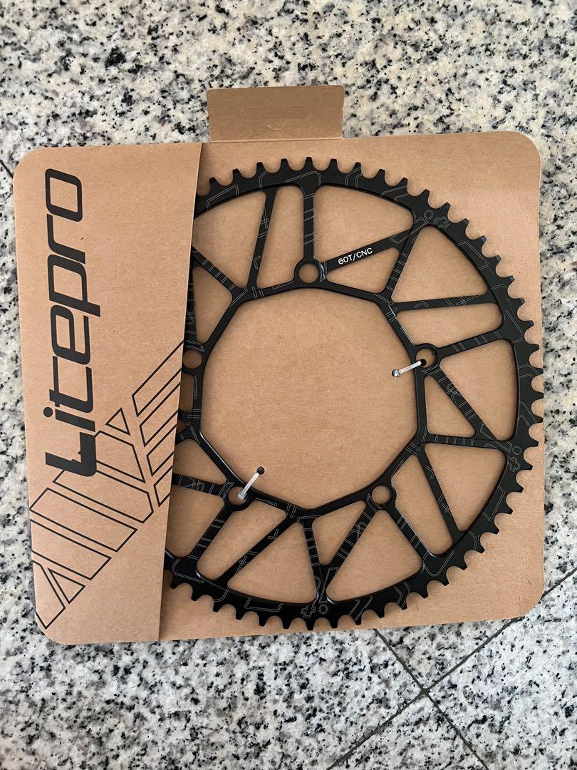 Litepro lite pro lightweight chainring 60T 60 T chain ring front gear ...