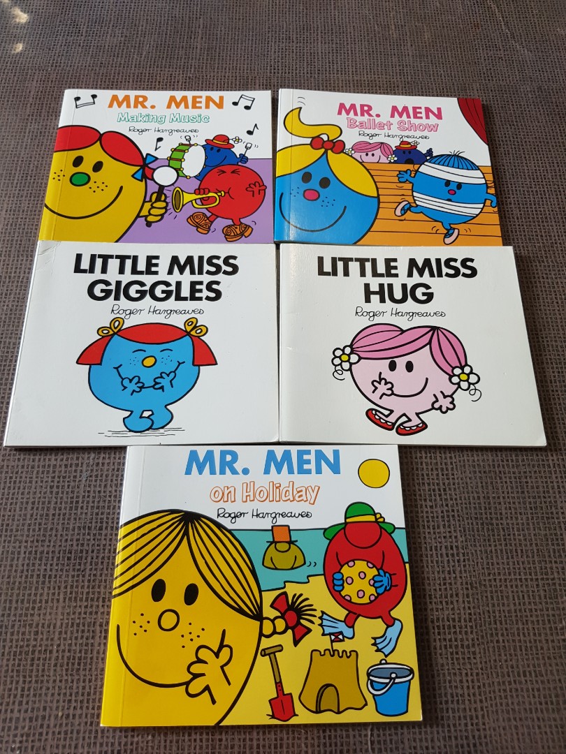 Little Miss and Mr Men Macd Happy meals Books, Hobbies & Toys, Books ...