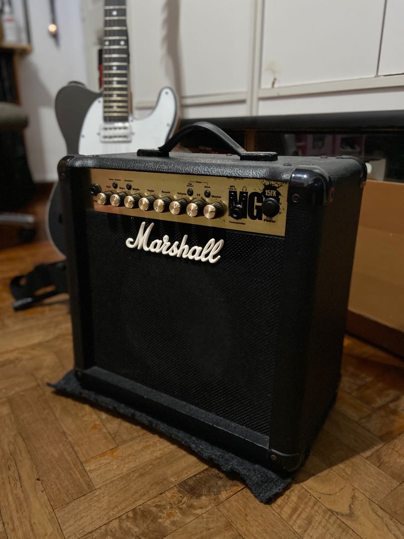 Marshall MG 15FX Guitar Amplifier, Hobbies & Toys, Music & Media ...