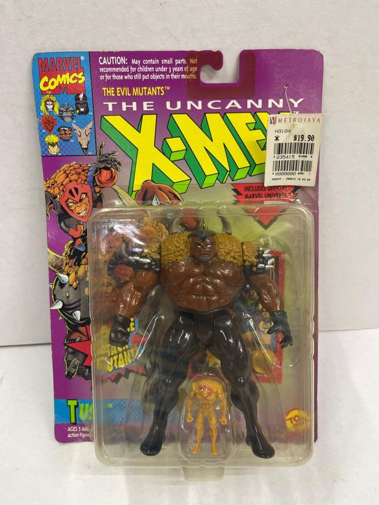 Marvel comics tusk evil mutants the uncanny x men tusk action figure ...