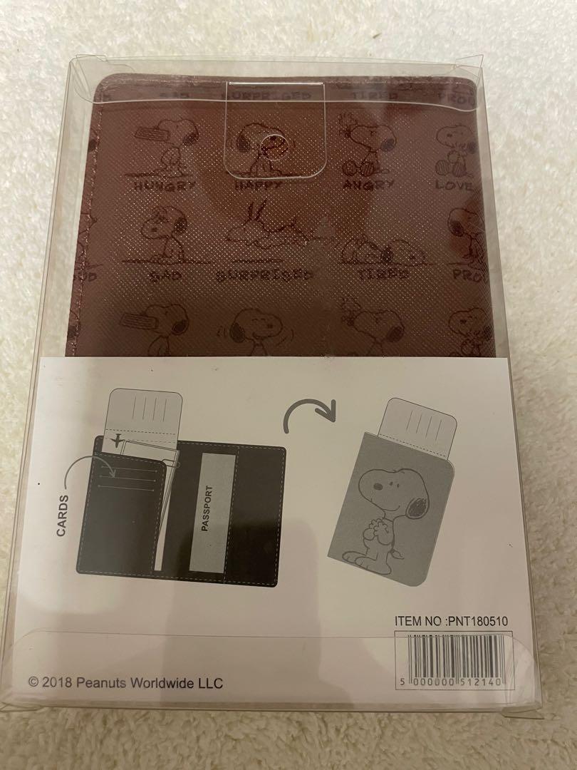 New Snoopy Passport Holder (leather), Women's Fashion, Bags & Wallets ...