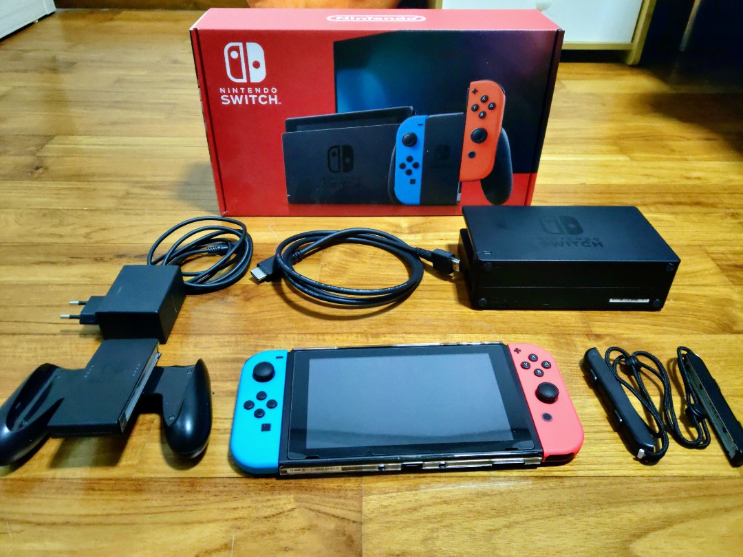 Nintendo Switch Gen 2 (Neon), Video Gaming, Video Game Consoles ...