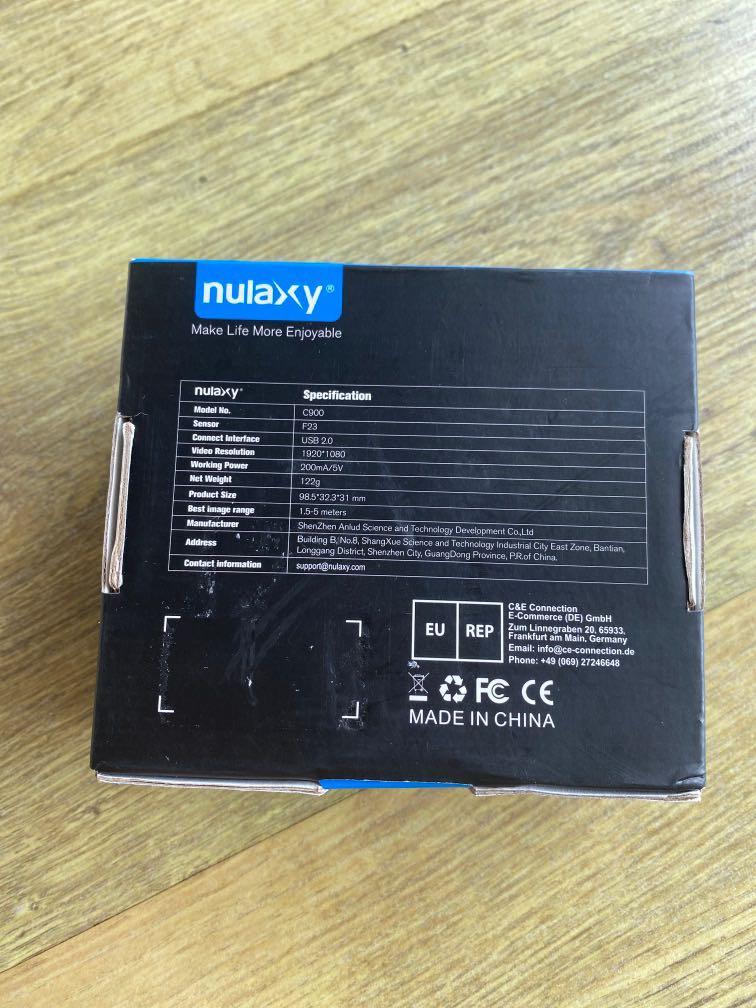 Nulaxy USB Video Webcam Model : C900, Computers & Tech, Parts ...