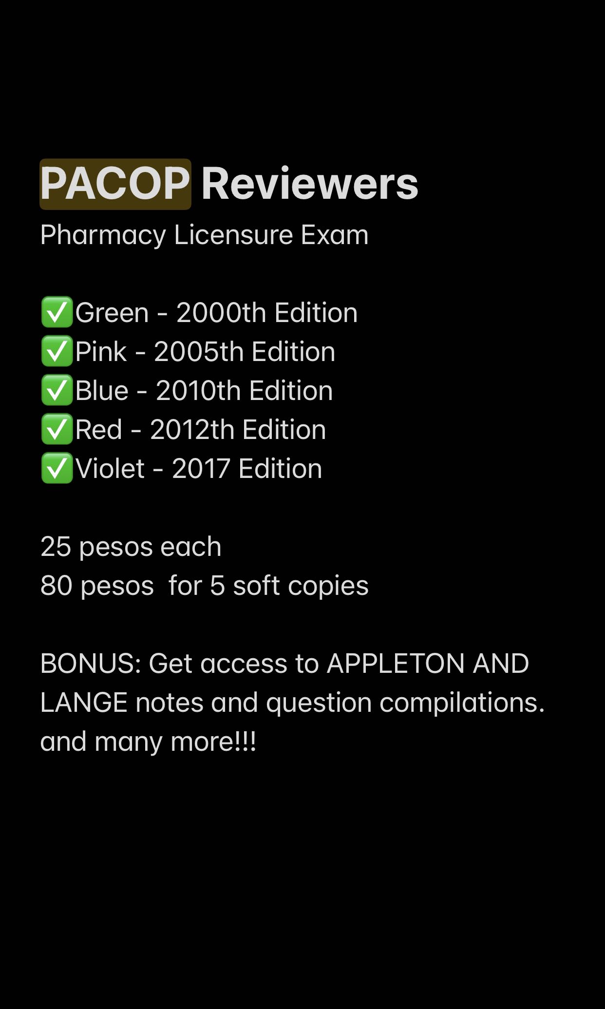 PACOP Reviewers, Hobbies & Toys, Books & Magazines, Textbooks on Carousell