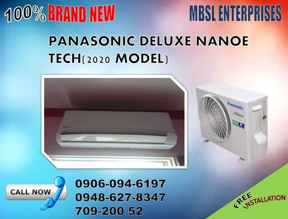 Panasonic Deluxe Inverter Split Type With Free Installation, TV & Home ...