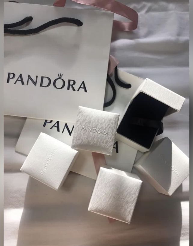Pandora box and paper bag, Women's Fashion, Jewelry & Organisers ...