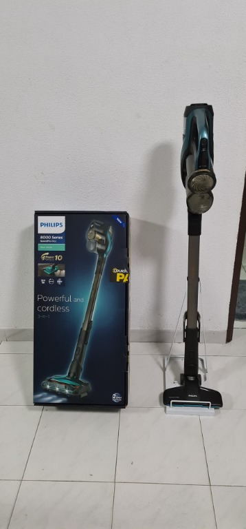 PHILIPS Aqua Plus Cordless Vacuum 8000 Series - XC8349/01, TV & Home ...