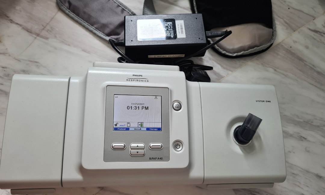 Philips Bi Pap Machine A40, Health & Nutrition, Medical Supplies ...