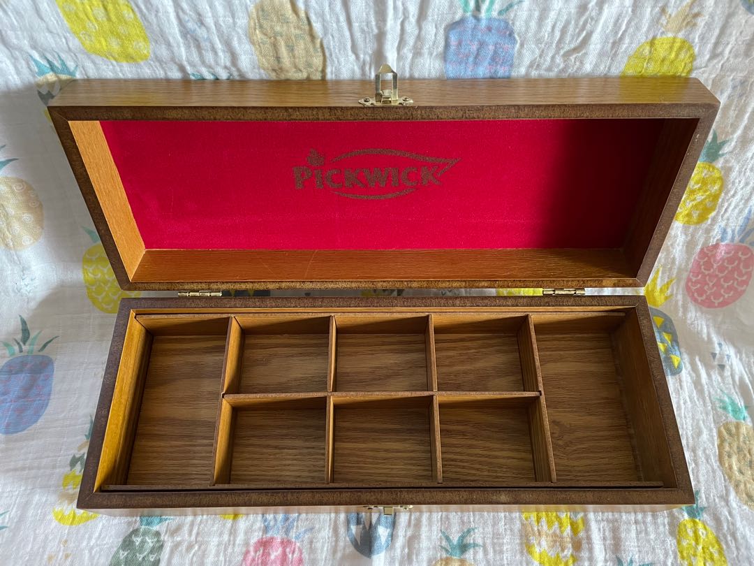 Pickwick tea box/tea organizer, Furniture & Home Living, Kitchenware ...