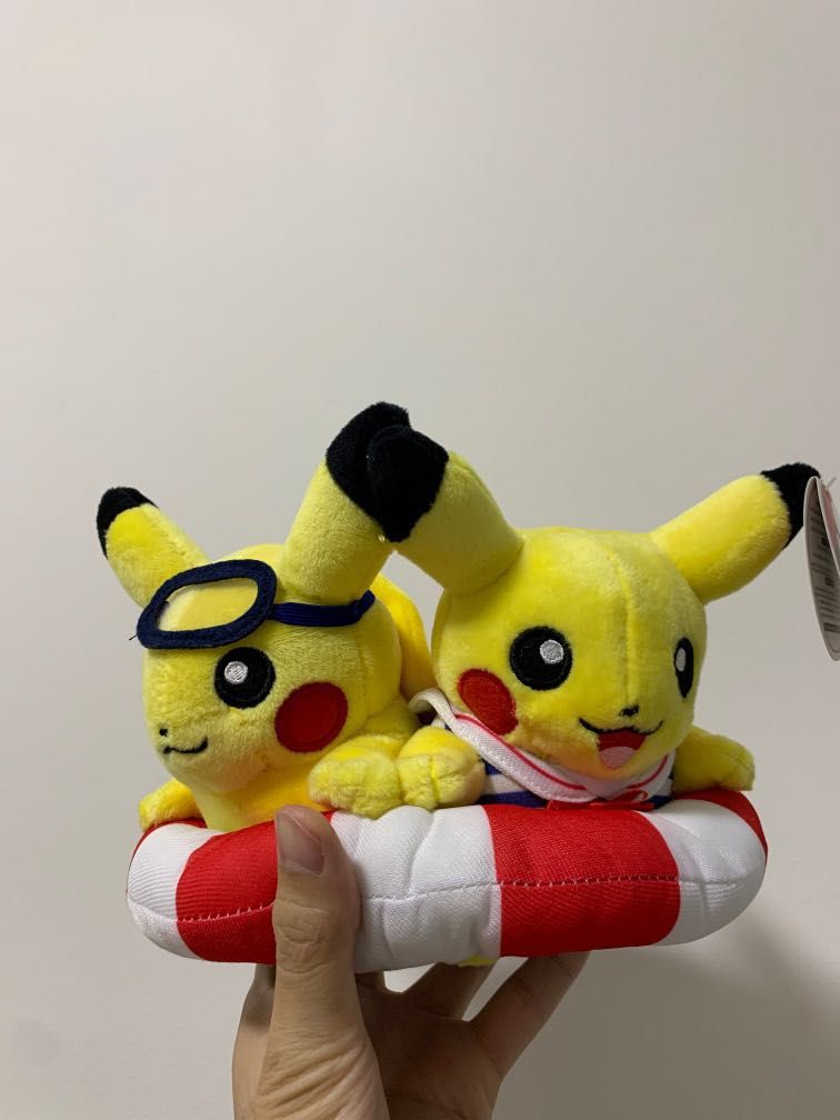 Pikachu Float Plushie, Hobbies & Toys, Toys & Games on Carousell