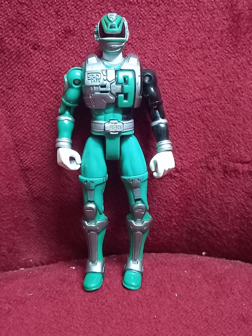 Power Ranger SPD Green Ranger figure, Hobbies & Toys, Toys & Games on ...